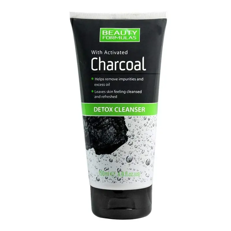 Beauty Formulas Charcoal Detox Sredstvo za čišćenje lica, 150 ml