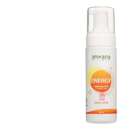 LEVRANA Pena za umivanje lica Energy, 150 ml