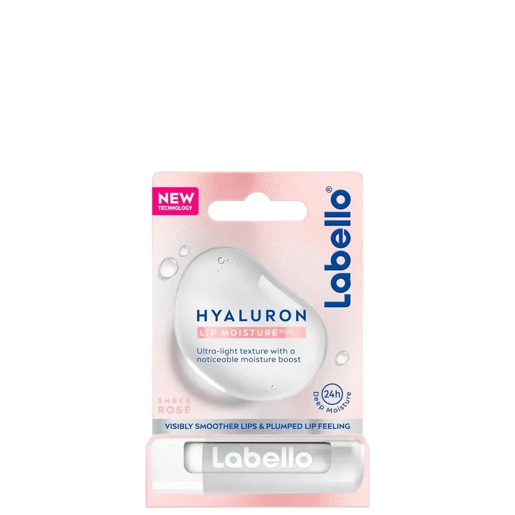 Labello Balzam za usne Hyaluron Moisture Plus 88069, Roze