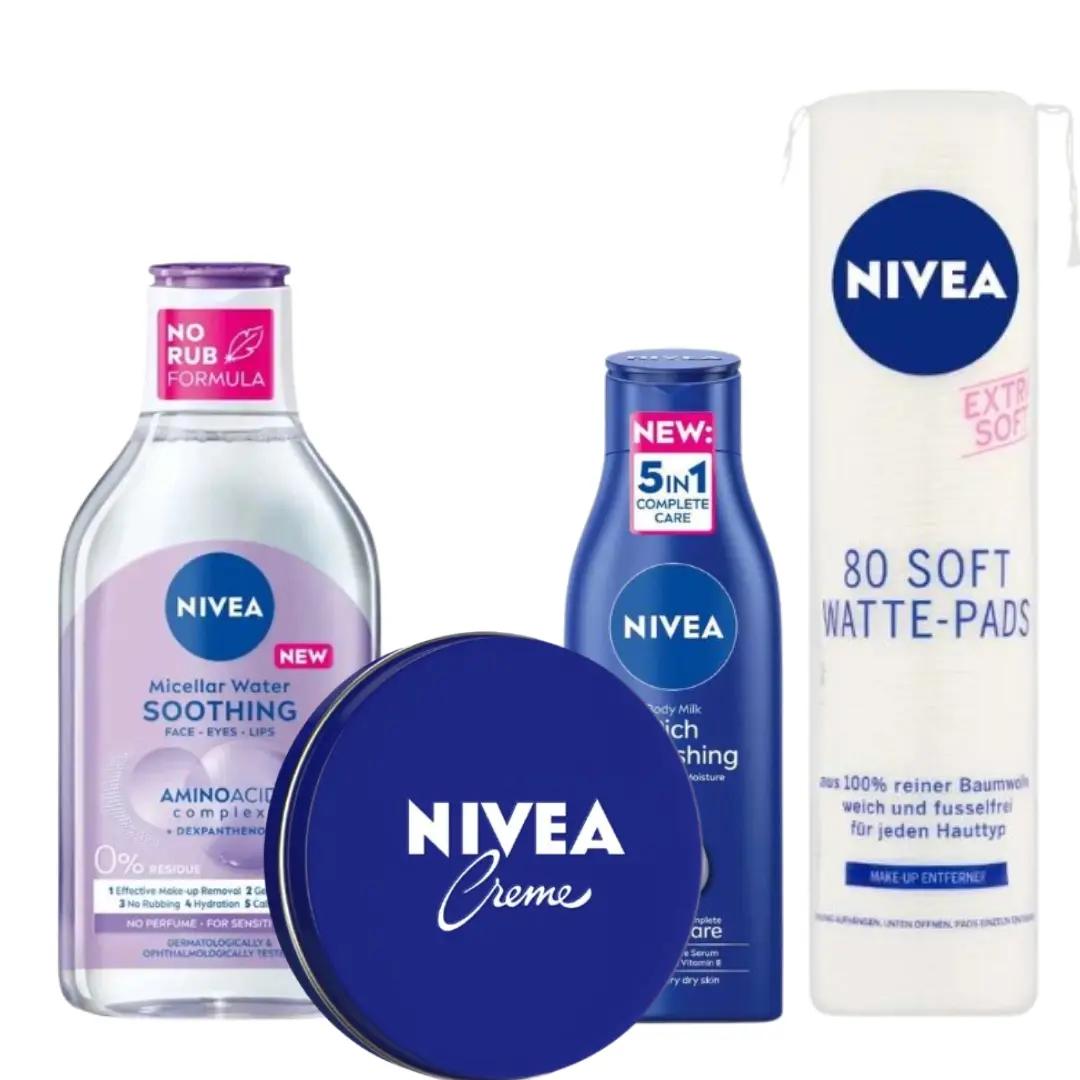 Nivea paket za negu kože, 4 proizvoda