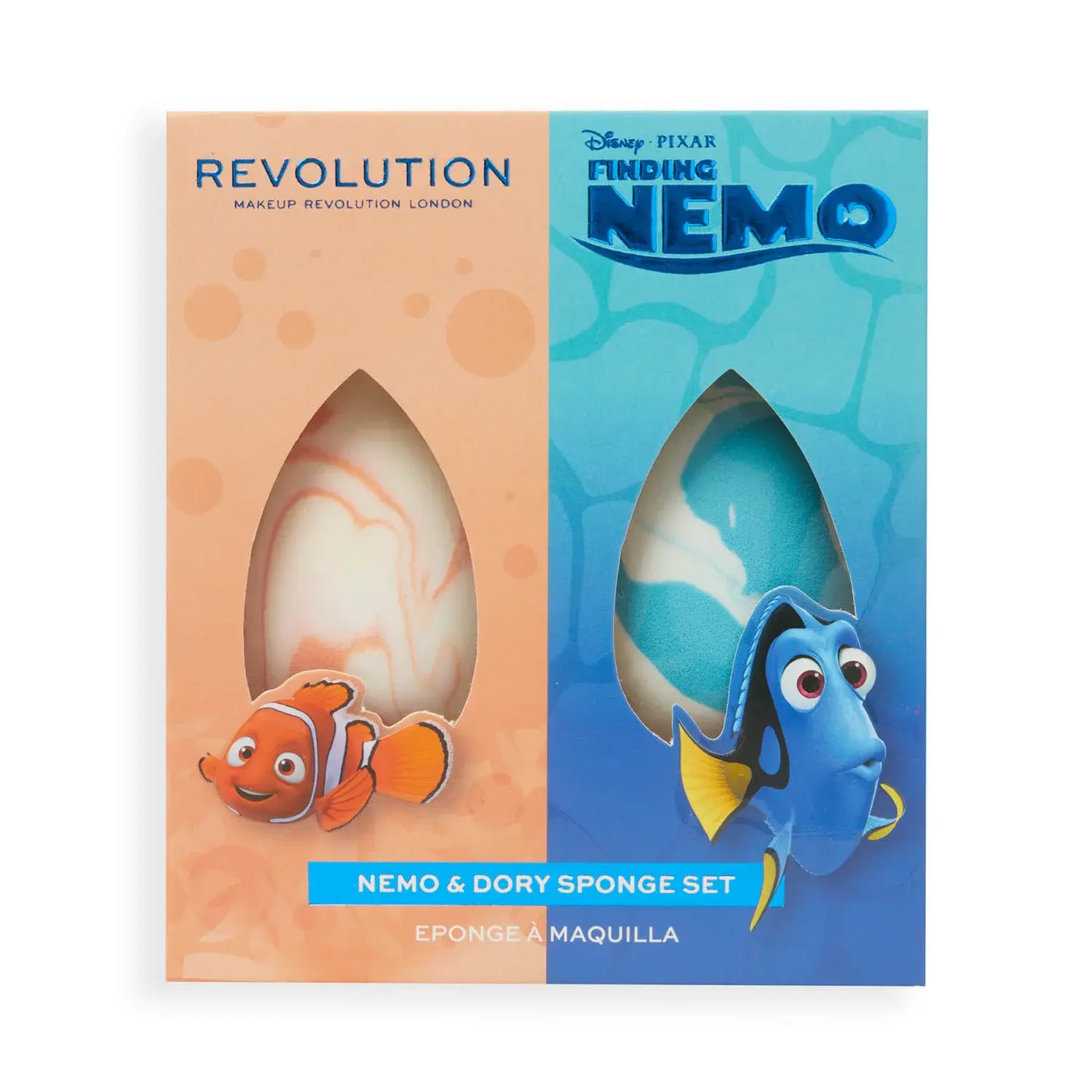 MAKEUP REVOLUTION Sunderi za blendovanje Nemo & Dory, 2 komada