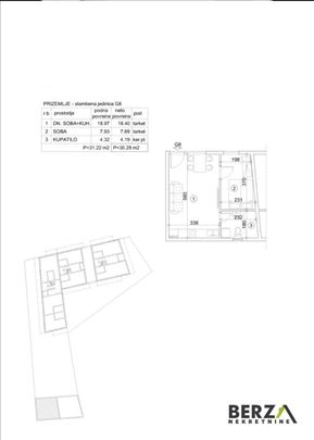 Novi Sad, Adice, Stan, 1.5, 29,86m2