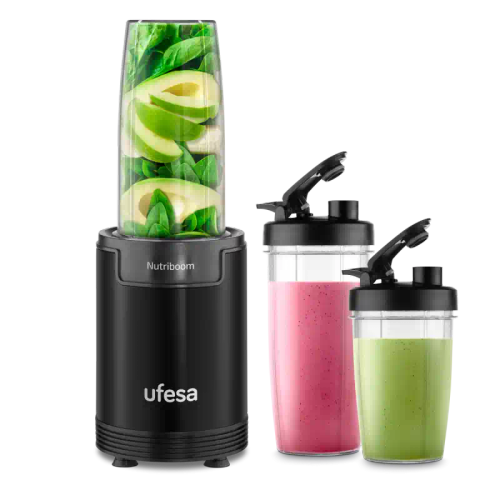Blender Ufesa Nutriboom - Sivi sa 3 Posude i Snagom od 900W