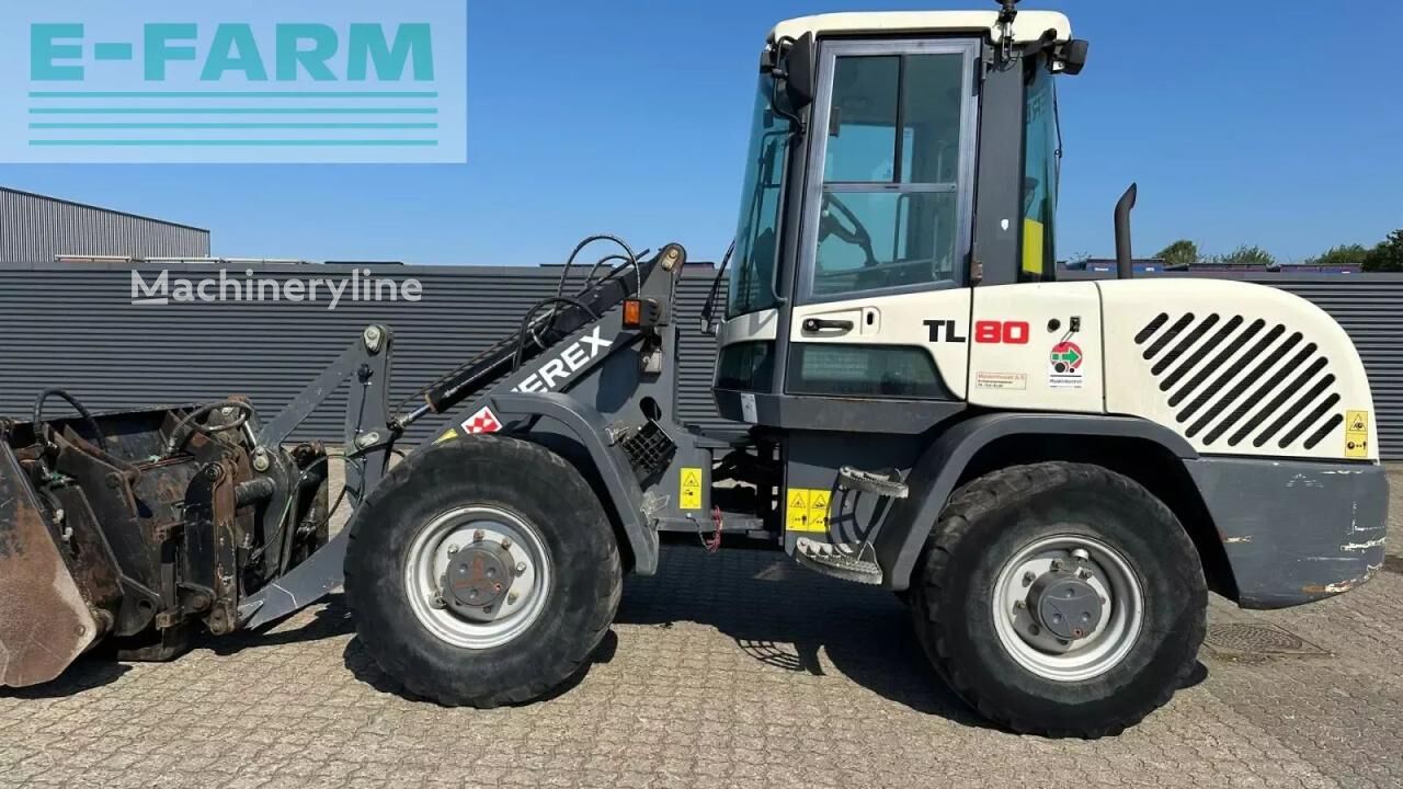 Terex tl80 mini bager