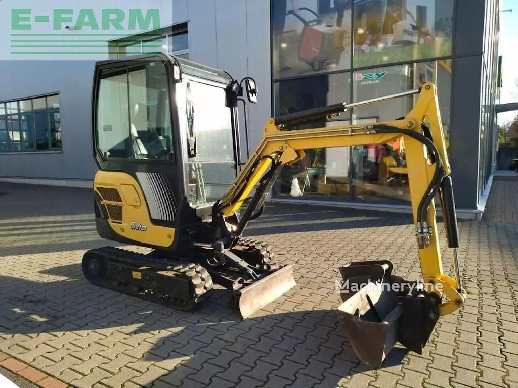 Yanmar sv18 mini bager