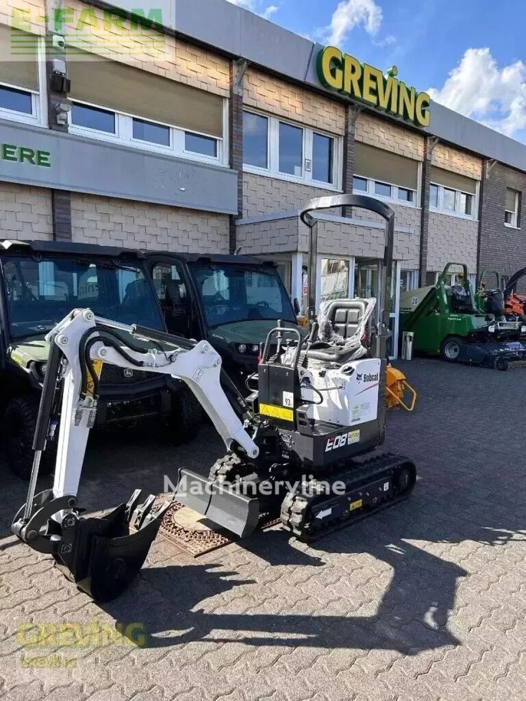 Bobcat e08 aktion mini bager