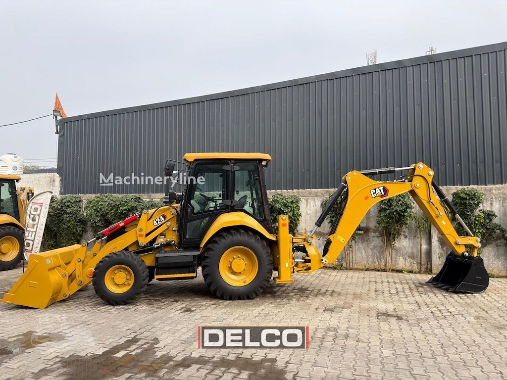 Novi Caterpillar 424 bager-utovarivač