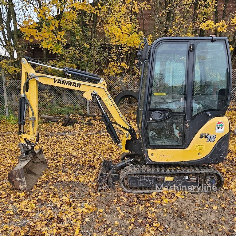 Prodaje se Yanmar SV18 mini bager na aukciji