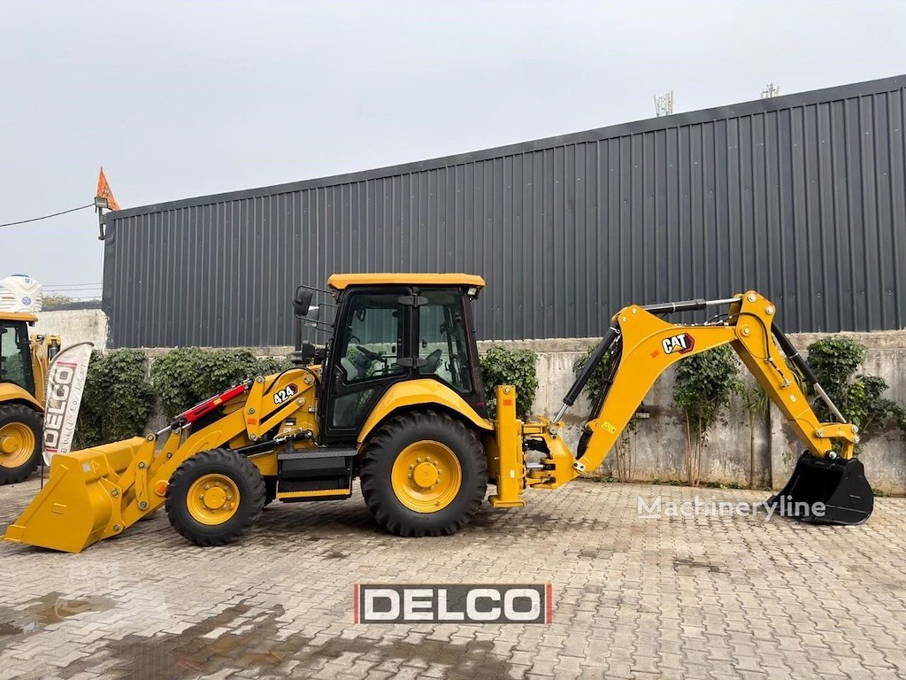 Novi Caterpillar 424 bager-utovarivač