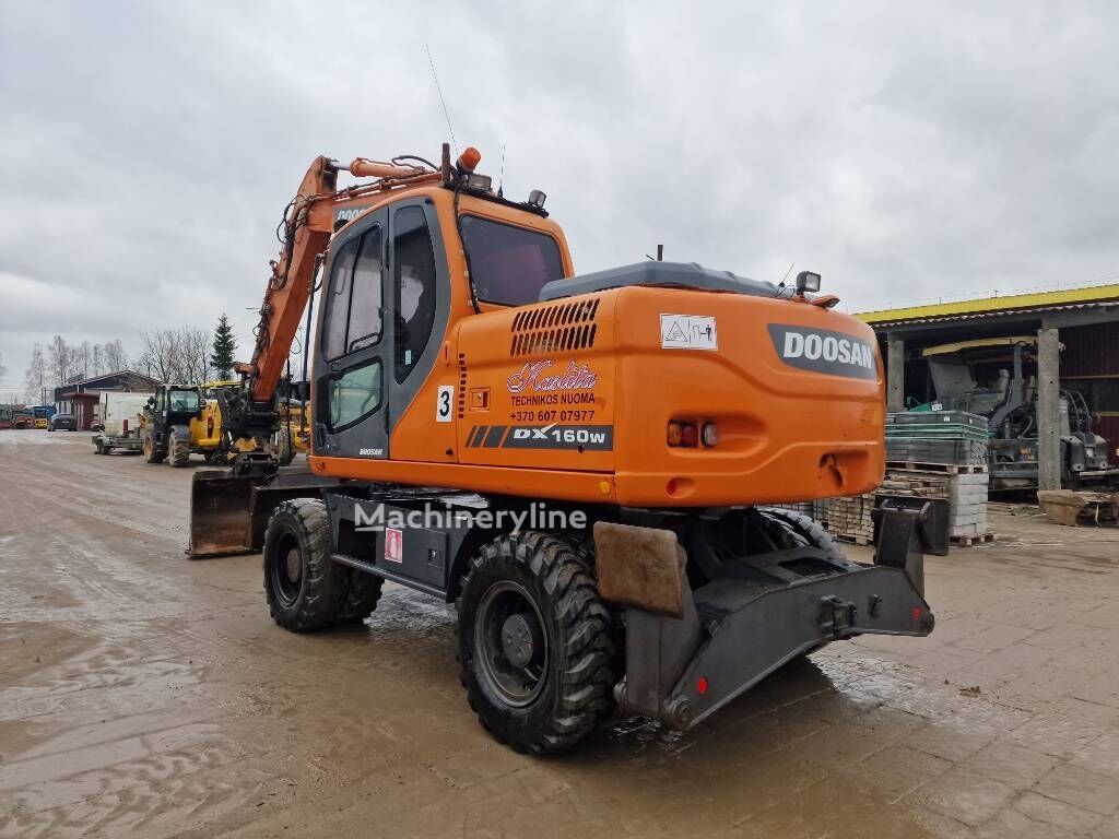 Doosan DX160 W bager točkaš