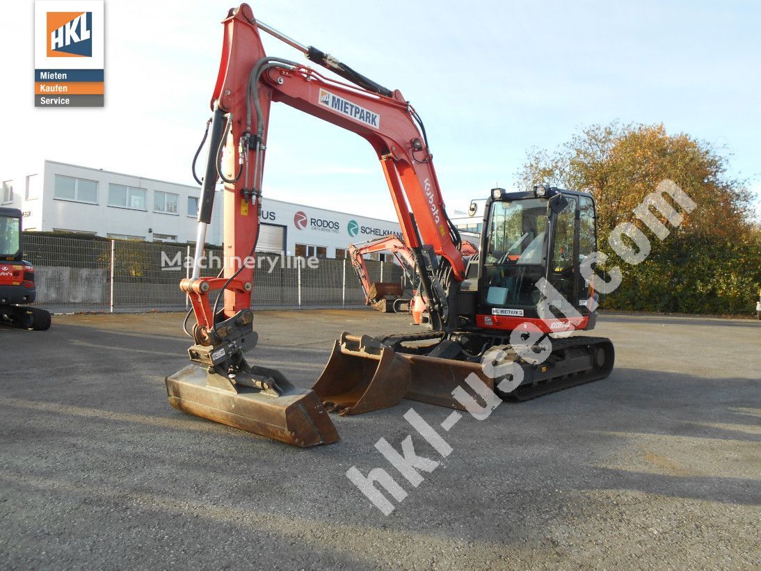 Kubota KX 080-4 mini bager