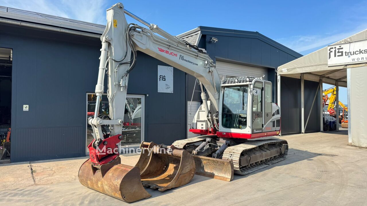 Takeuchi TB2150R - 2017 YEAR - POWERTILT - 3X BUCKETS bager guseničar