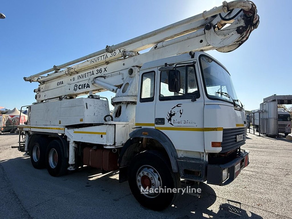 Cifa INVETTA na šasiji IVECO Magirus 330 pumpa za beton