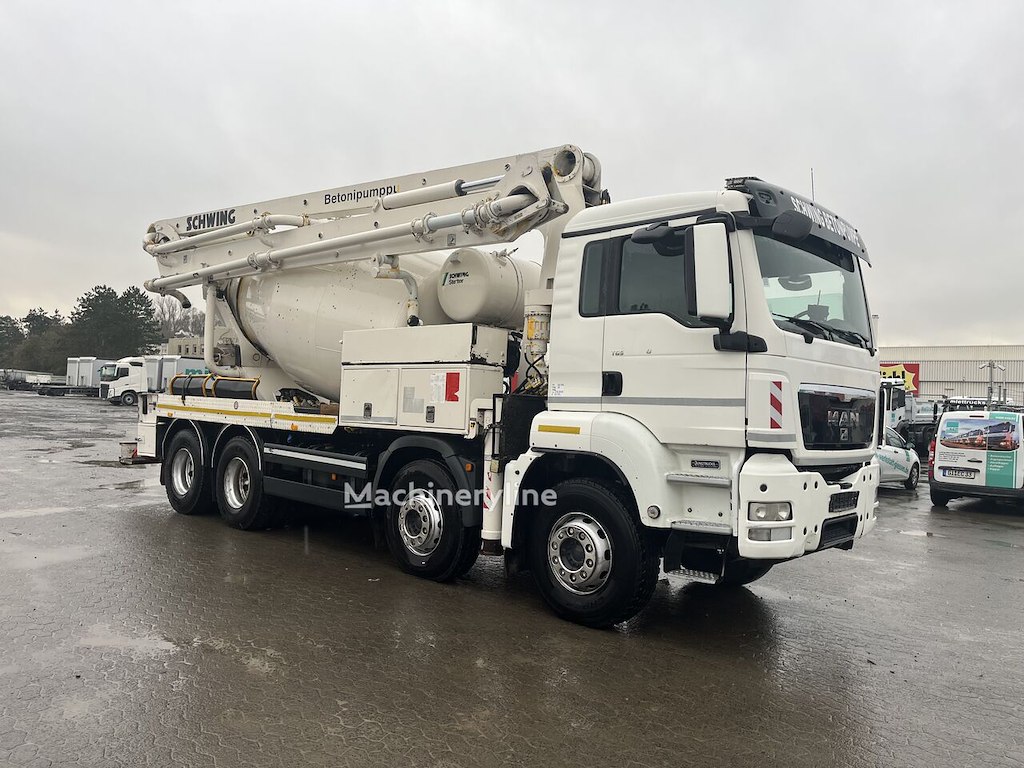 Schwing S26 - BP600 RKMD na šasiji MAN TGS 35.400 pumpa za beton