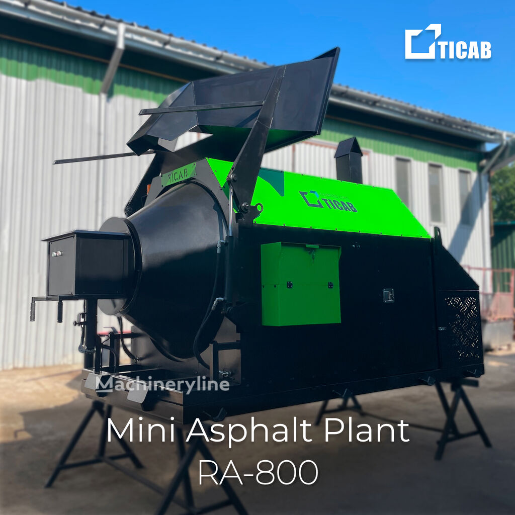 Nova TICAB Manufacturer,Asphalt Recycling Machine,Mini asphalt plant,2t/h asfaltna baza