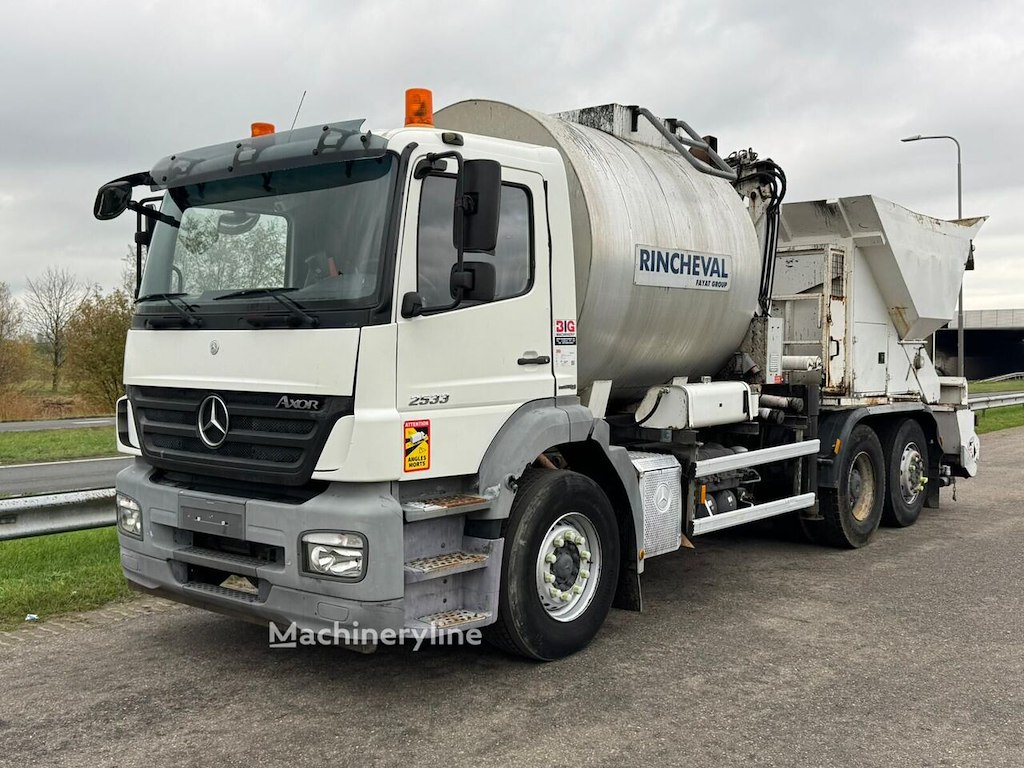 Mercedes-Benz Axor 2533 6x2x4 Rincheval Bitumensprayer / chip spr prskalica bitu-emulzije