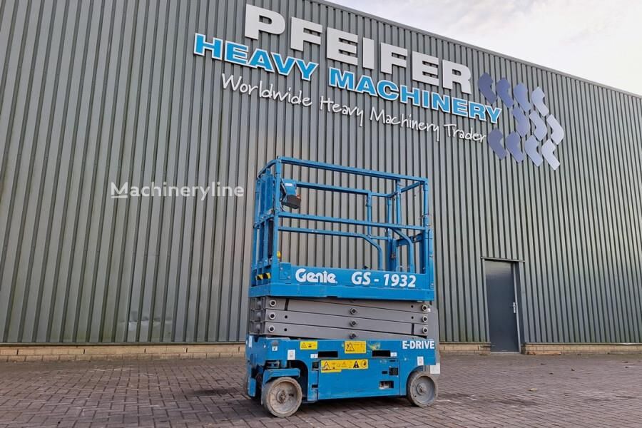 Genie GS1932 E-Drive Several In Stock, 8m Working Height makazasta platforma