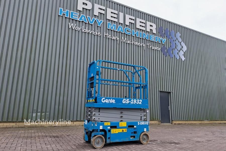 Genie GS1932 E-Drive Several In Stock, 8m Working Height makazasta platforma