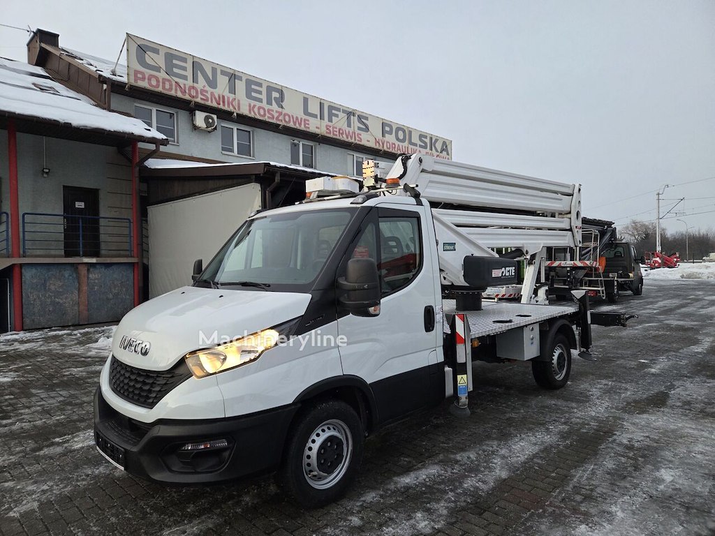 IVECO Daily 35S14 - 23 m CTE boom lift bucket truck zwyżka auto dizalica s korpom