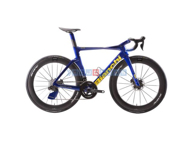 2025 Bianchi OLTRE RC Founder Edition - Blue Italia - Yellow