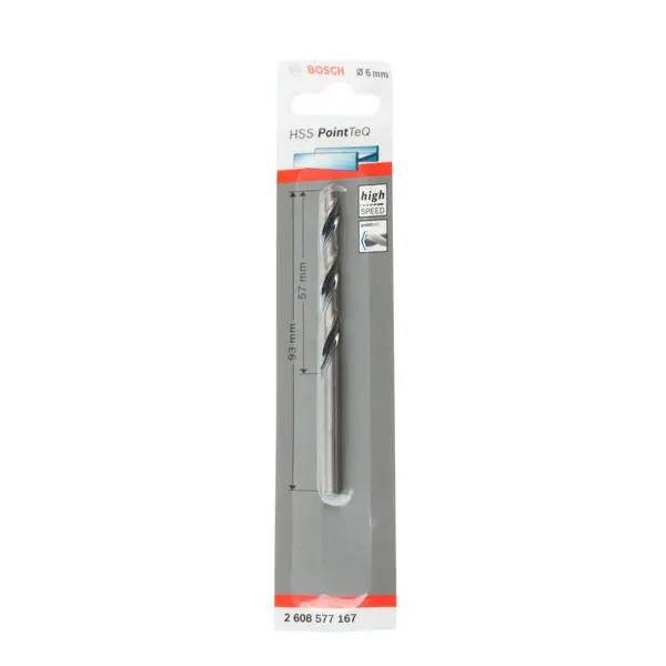 BOSCH burgiјa za metal hss 6 mm pointtec