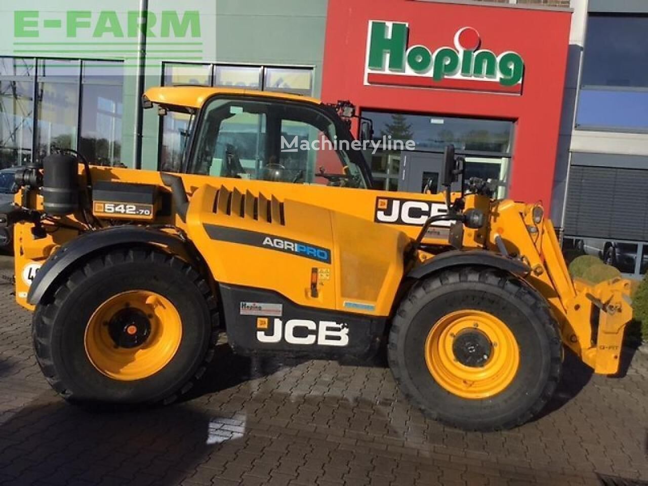 JCB 542x70 agri pro teleskopski prednji utovarivač