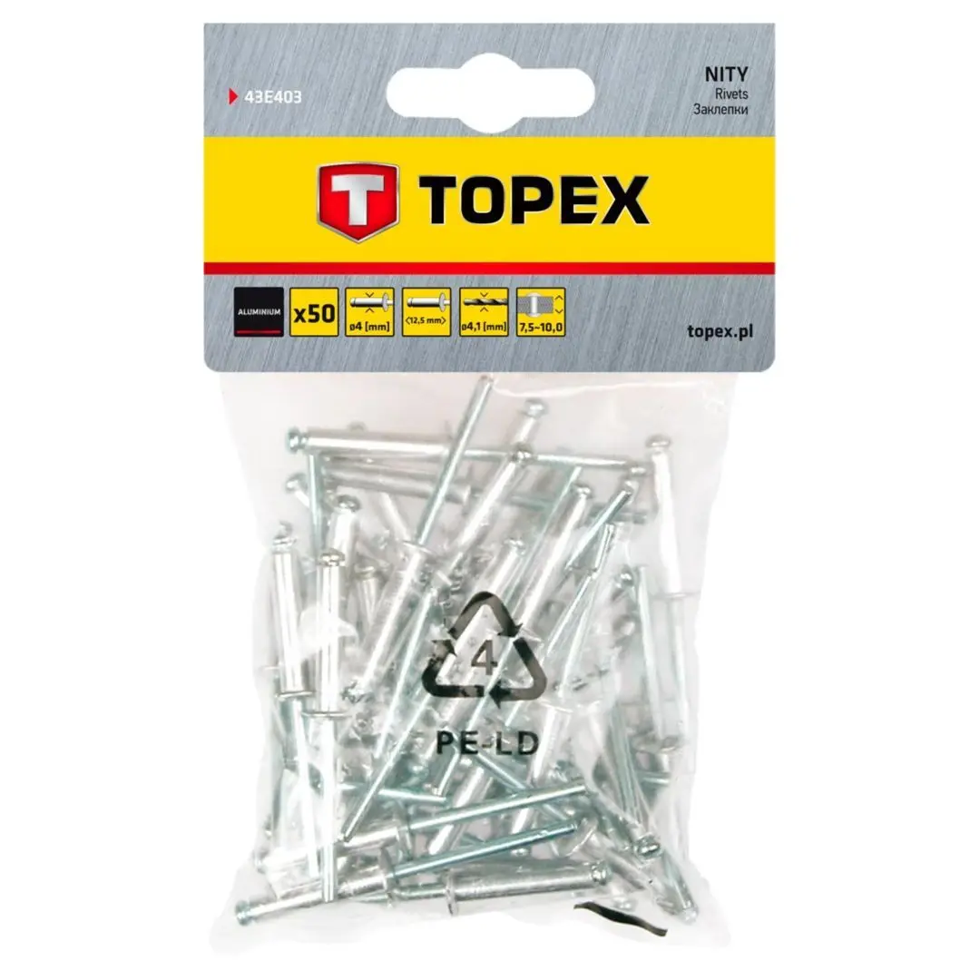 TOPEX Pop nitne 43E403 50/1