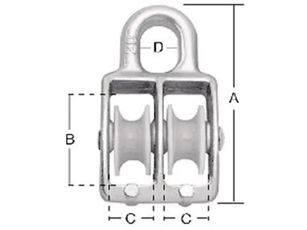 3e DUPLI KOTUR ZA SAJLU 8mm