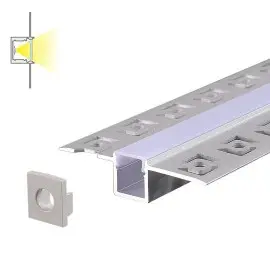 Aluminijumski profil za led trake, Ugradni