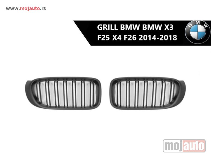 BMW X3 F25 prednji grill 14-18