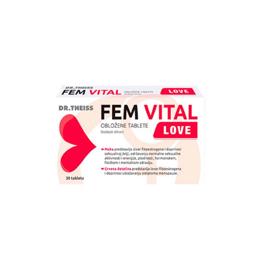DR. THEISS Fem Vital LOVE 30 Tableta