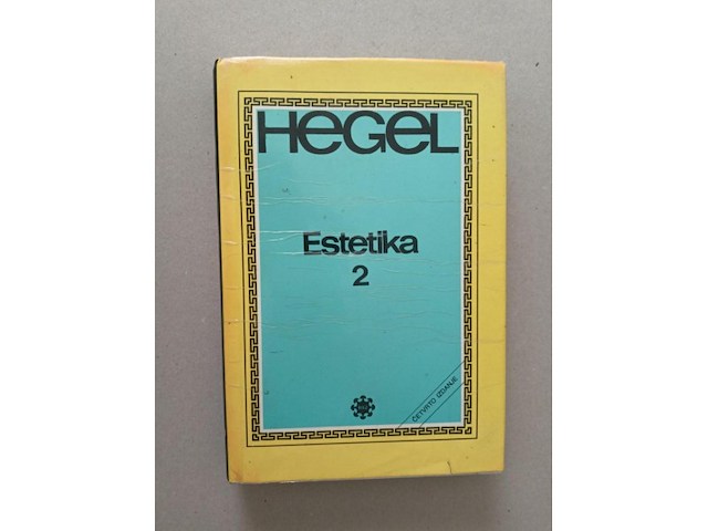 Hegel - Estetika II