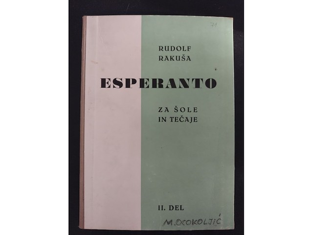 Rudolf Rakuša: Esperanto 2
