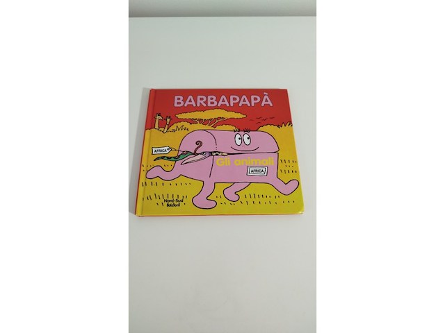 Barbapapa knjiga na italijanskom jeziku
