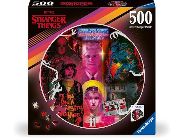 Puzzle 500 delova Stranger Things Ravensburger 12001227