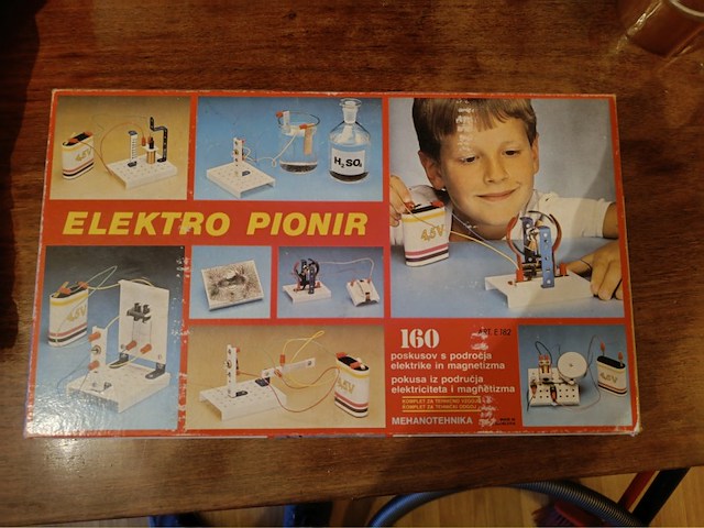 Elektropionir komplet,retko