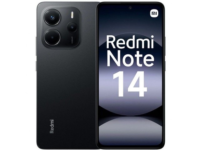 XIAOMI REDMI NOTE 14 8GB/256GB CRNI MOBILNI Telefon