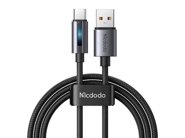 MCDODO CA-5180 KABL 100W, 6A, USB-A na TIP-C, DUŽINA 1,2m SA SVETLOM