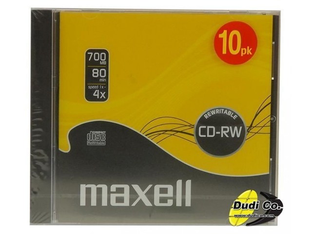 MAXELL CD-RW 80 12X JEWEL