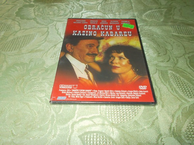 Obracun u kazino kabareu - Zoran Calic - DVD - NOVO
