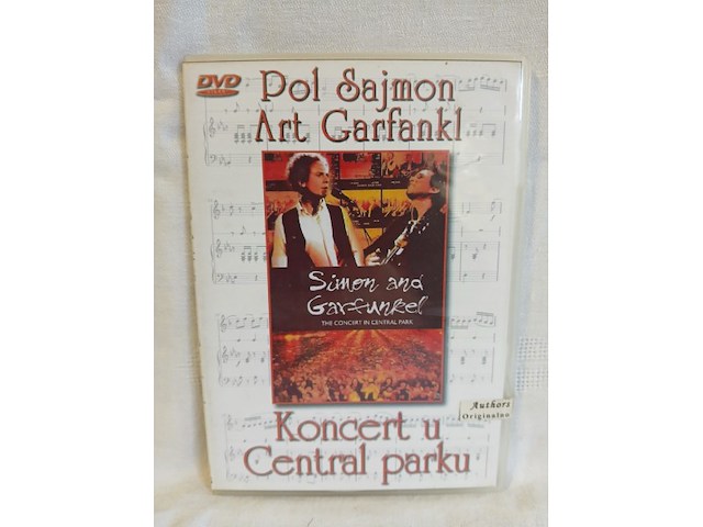 Koncert u Central parku dvd