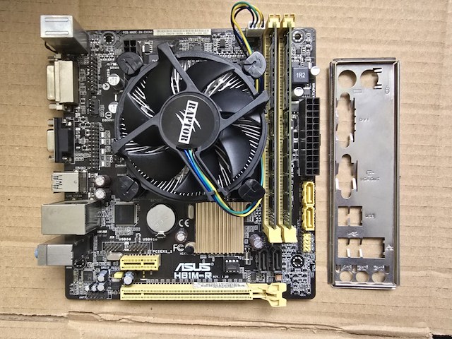 Matična Asus h81m-r + i3-4160+ 8gb ddr3