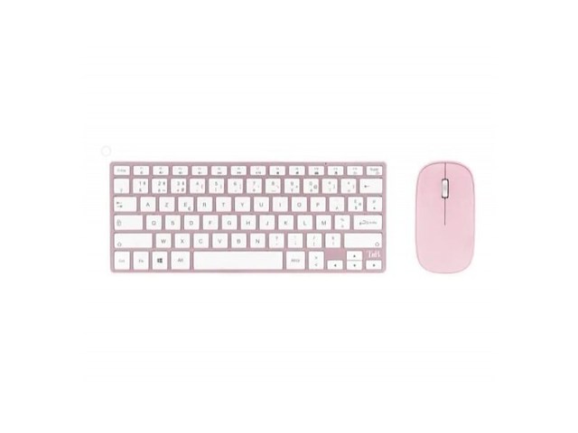 TNB KBCOLORPK SET Tastatura + MIŠ Serije ICLICK PINK