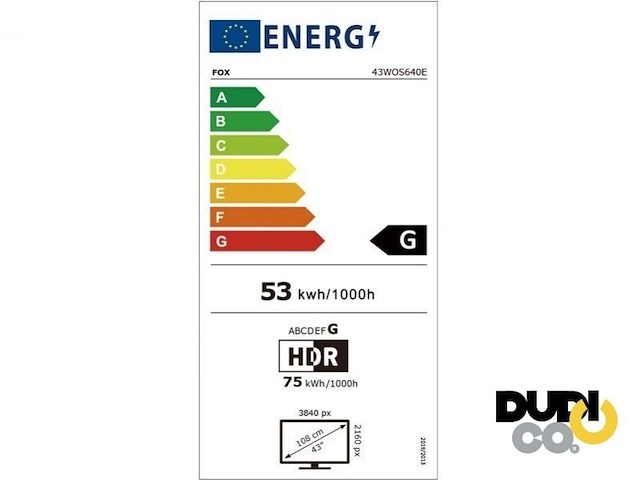 FOX 43WOS640E SMART LED Televizor