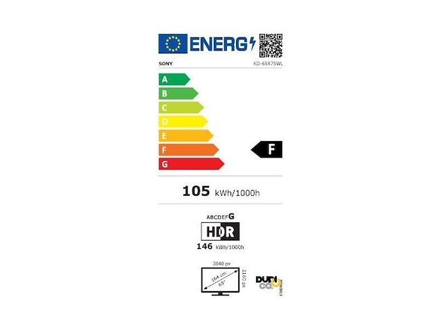 SONY KD65X75WLPAEP 4K UHD SMART LED Televizor