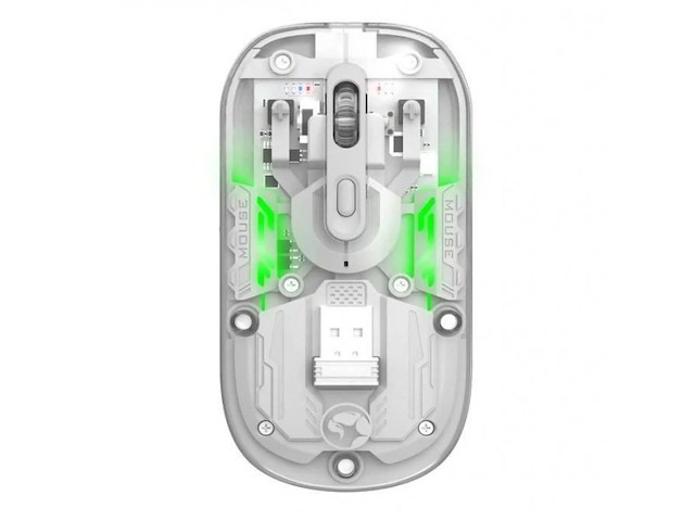 MARVO M808W TRANSPARENT WIRELESS Miš
