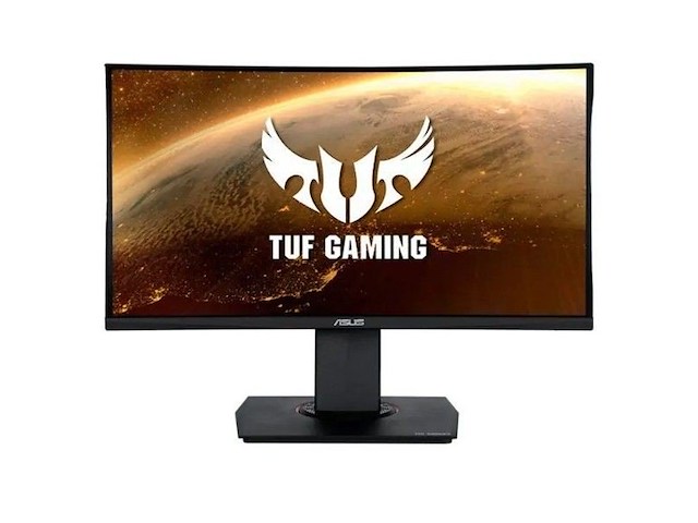 ASUS TUF VG24VQER 23.8`/VA,zakrivljen/1920x1080/180Hz/1ms MPRT/HDMIx2,DP/Freesync/VESA CRNI MONITOR