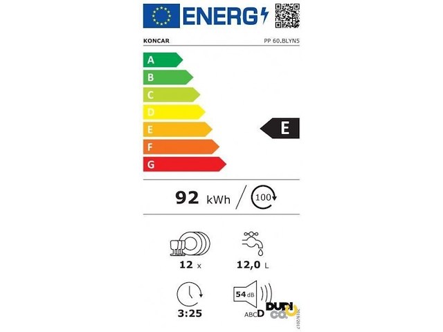 KONČAR PP60 BLYN5 Sudomašina