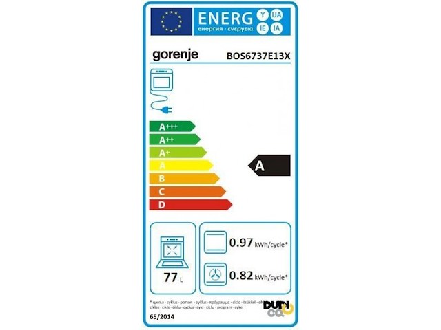GORENJE BOS6737E13X Ugradna rerna