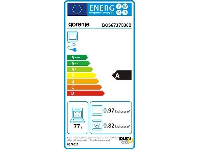 GORENJE BOS6737E06B Ugradna rerna